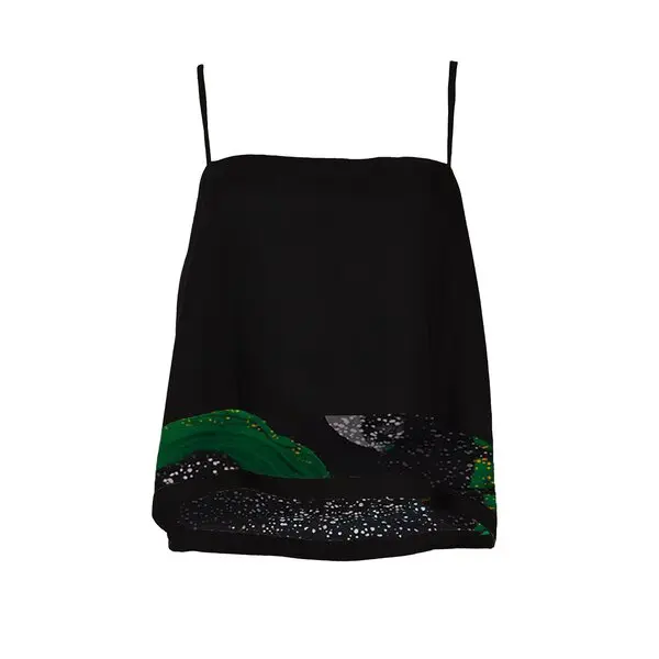CRONO ZEE Bleu Reversible Top
