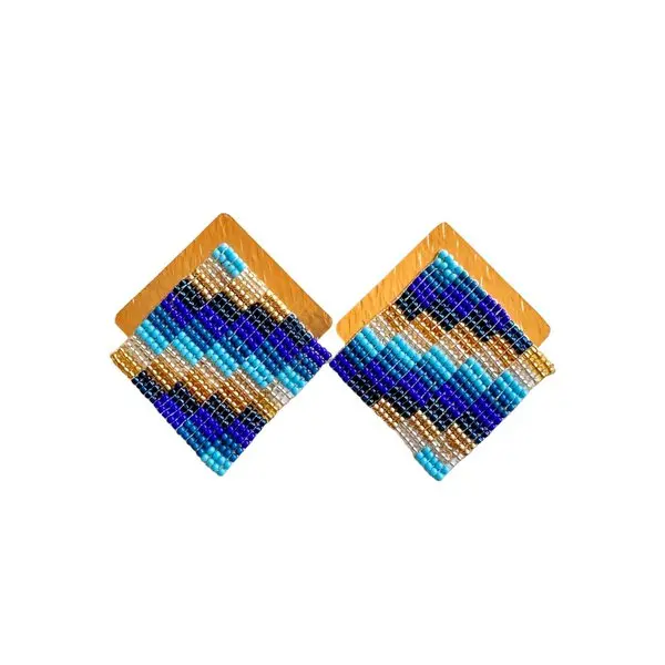 ILIANA ARRAZOLA Beaded Drop Earrings