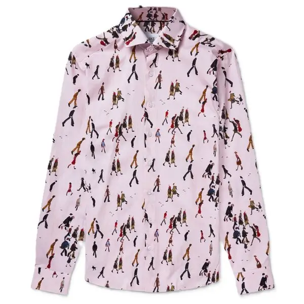 BLAKE MILL Lowry: Going To Work Shirt