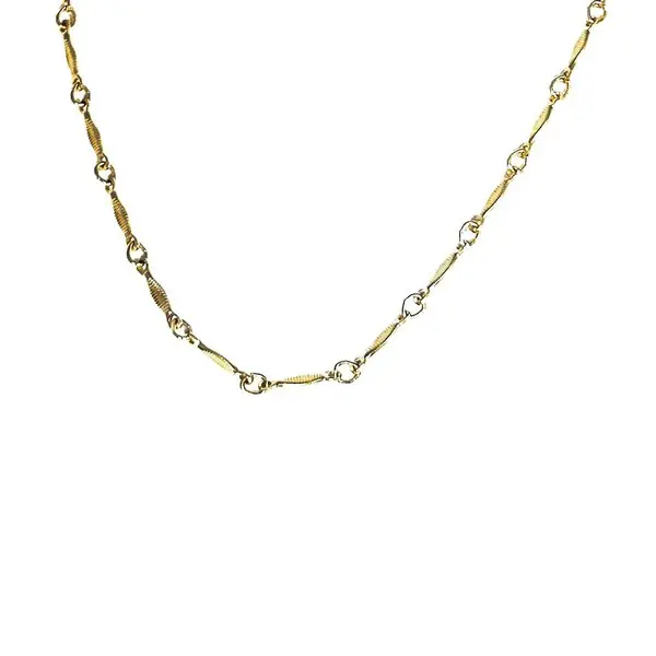 Rachel Nathan Ribbon Chain Necklace