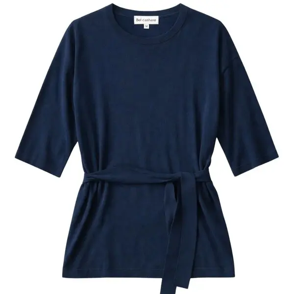 BEL CASHMERE Elena Top With Belt