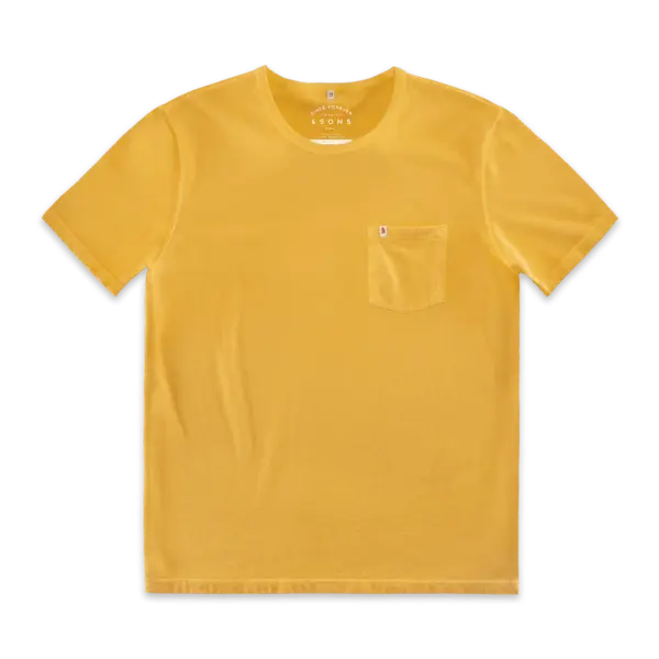 &SONS TRADING CO Boxer Pocket T-shirt - Yellow