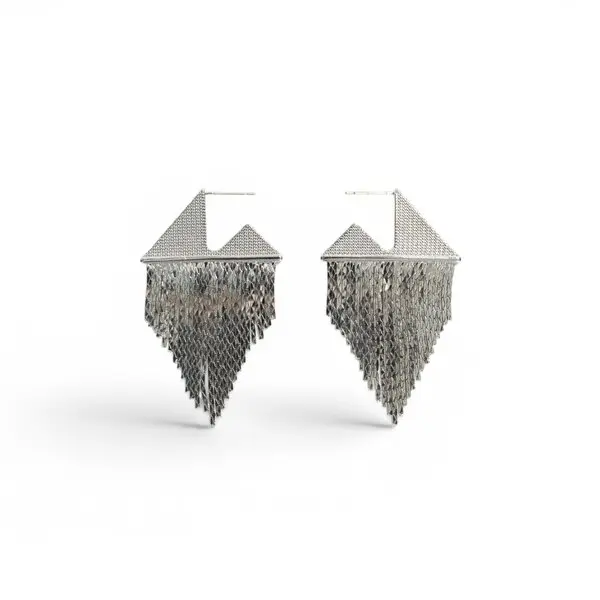 MISS CECILIA Vega Fringe Earrings