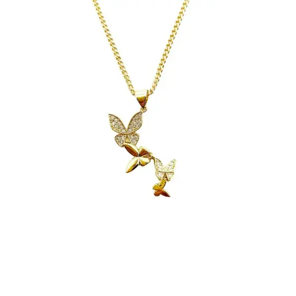 Rachel Nathan Butterfly Effect Necklace - Gold