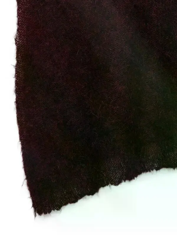 Faliero Sarti Edel Raw-edge Knitted Scarf