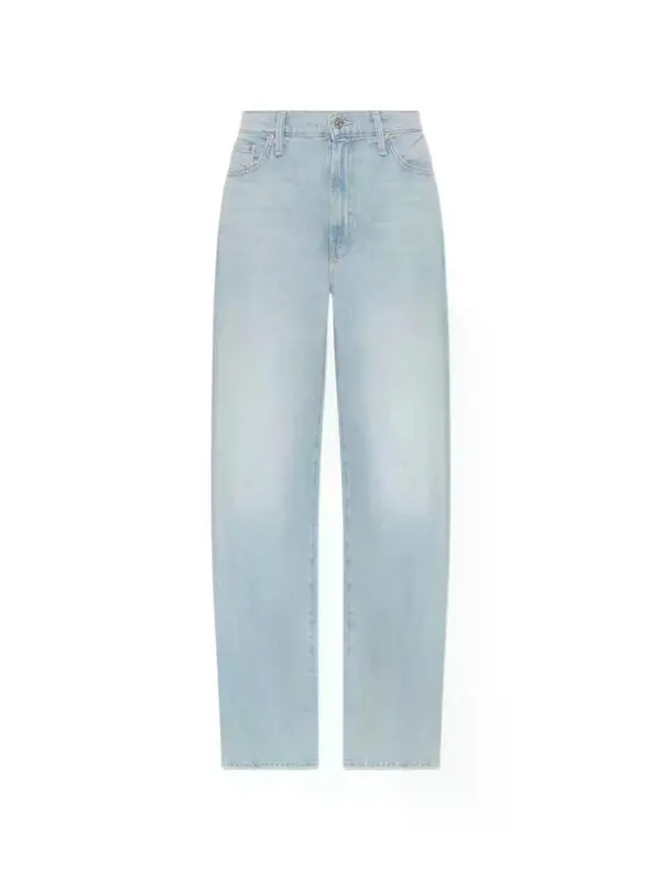 MOTHER High-waisted Wide-leg Jeans