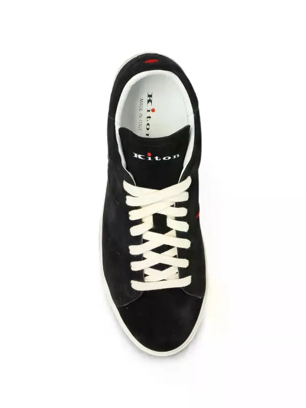 Kiton Suede Sneakers - Black