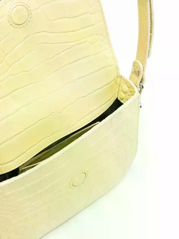 VIVIENNE WESTWOOD Hunter Croc-embossed Mini Crossbody Bag