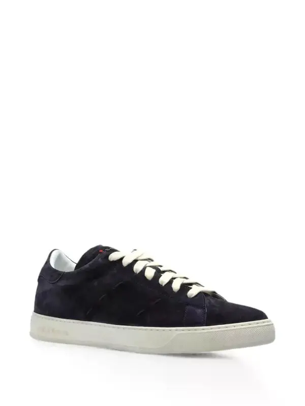Kiton Suede Leather Sneakers