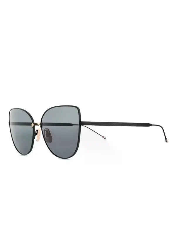 Thom Browne Cat-eye Metal Sunglasses - Silver