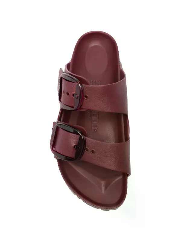 BIRKENSTOCK Arizona Buckle-fastening Slides - Red