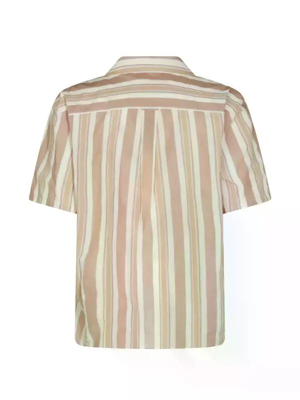 Saint Laurent Striped Cotton Shirt