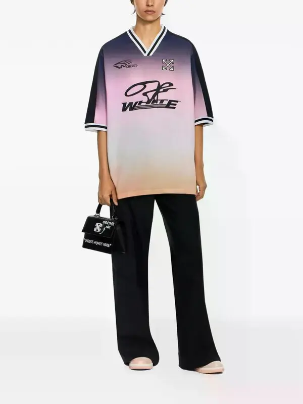 Off-White Light Wool Corporate Toybox Trousers - Pink
