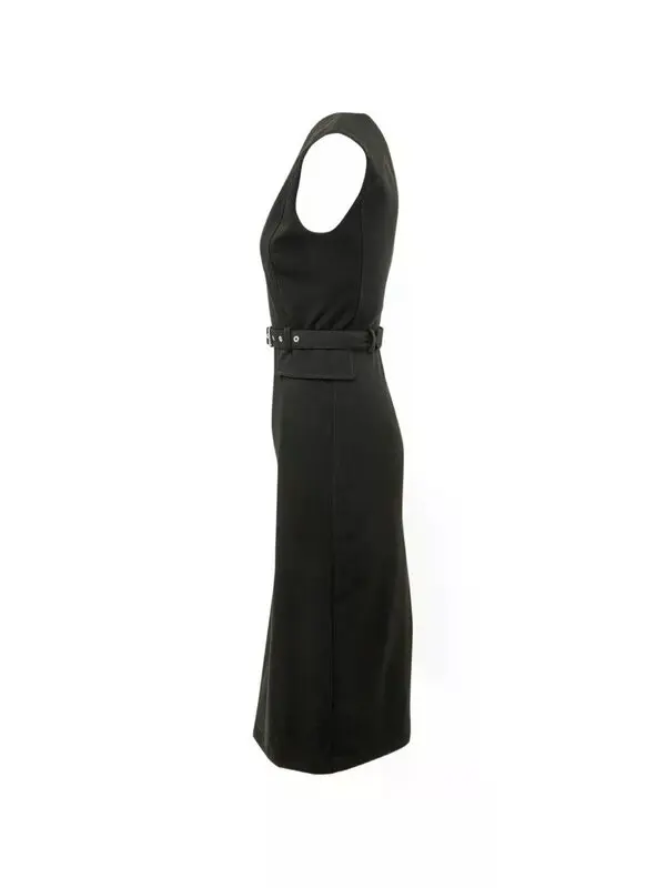 Pinko Belted Sleeveless Dress