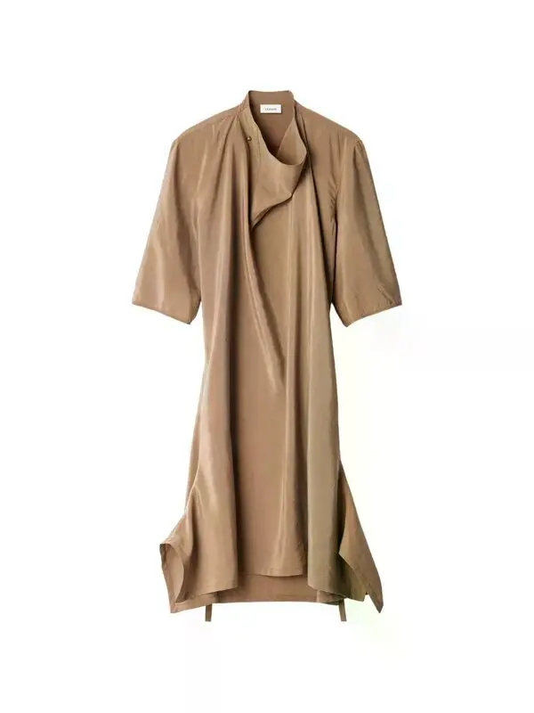 LEMAIRE Soft-collar Dress In Dry Silk