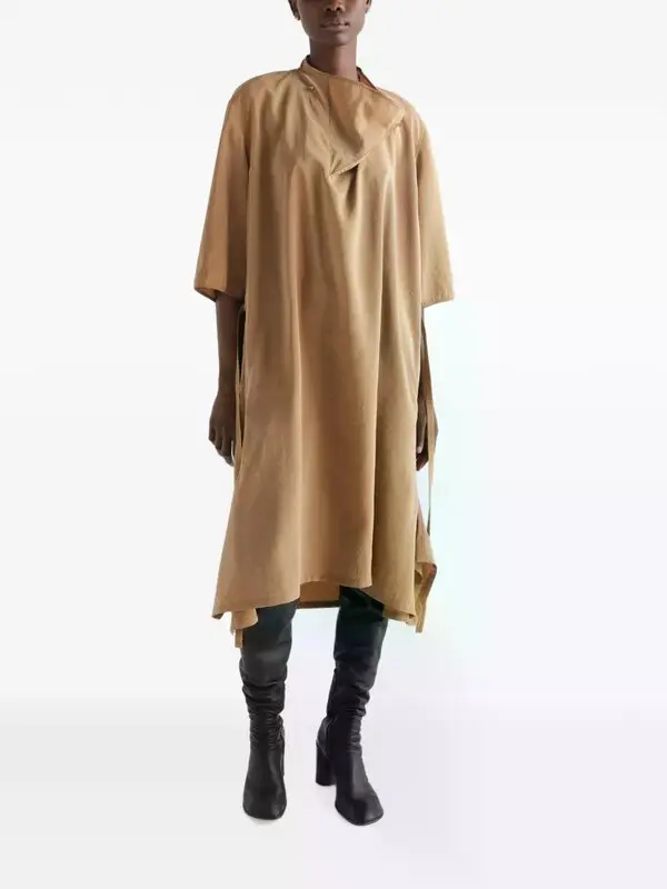 LEMAIRE Soft-collar Dress In Dry Silk