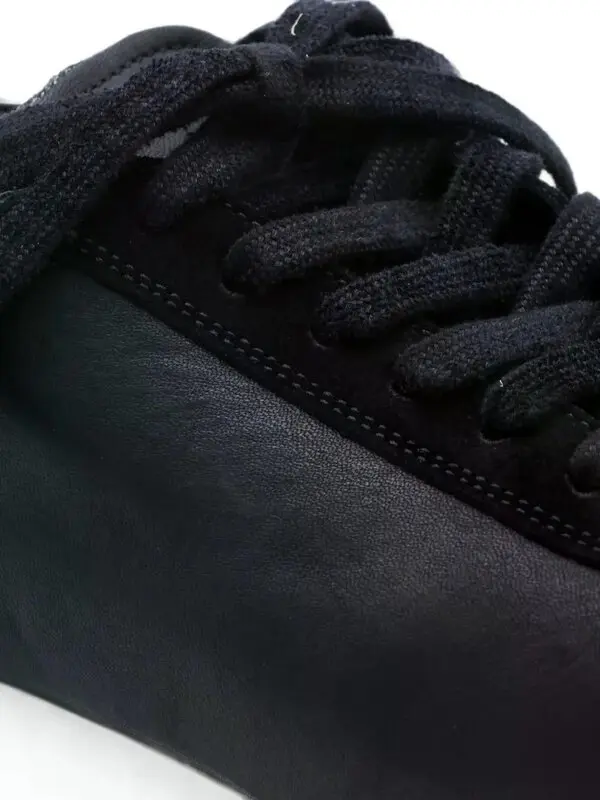 UMA WANG Suede-panelled Lace-up Sneakers