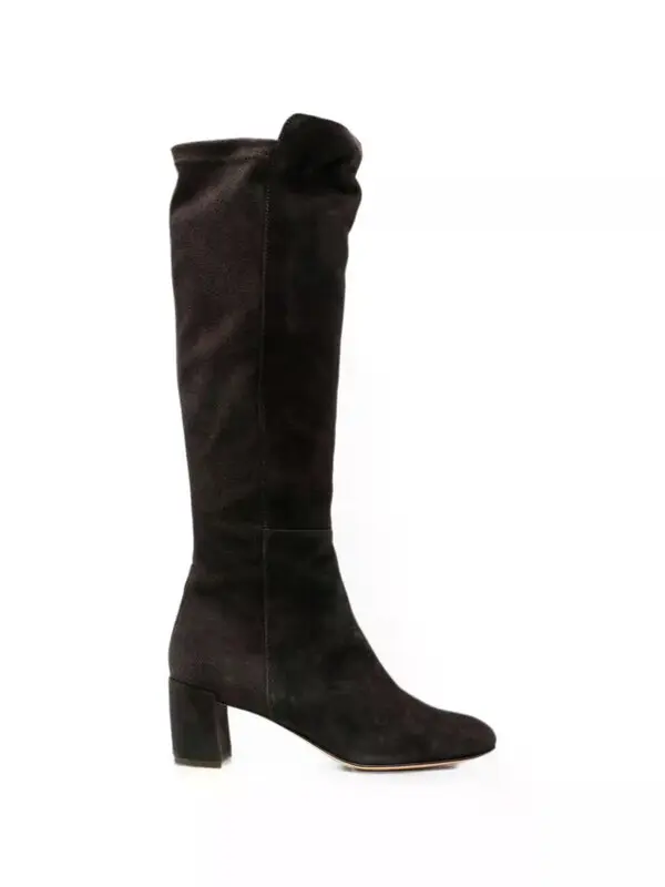 Agl Knee-length Suede Boots - Brown
