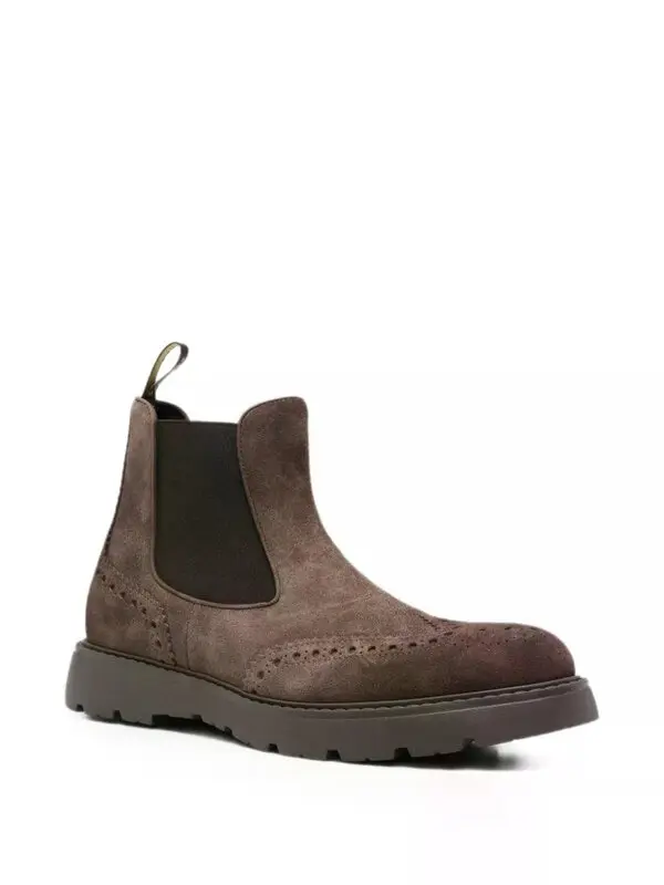 DOUCAL'S Brogue-detail Chelsea Boots