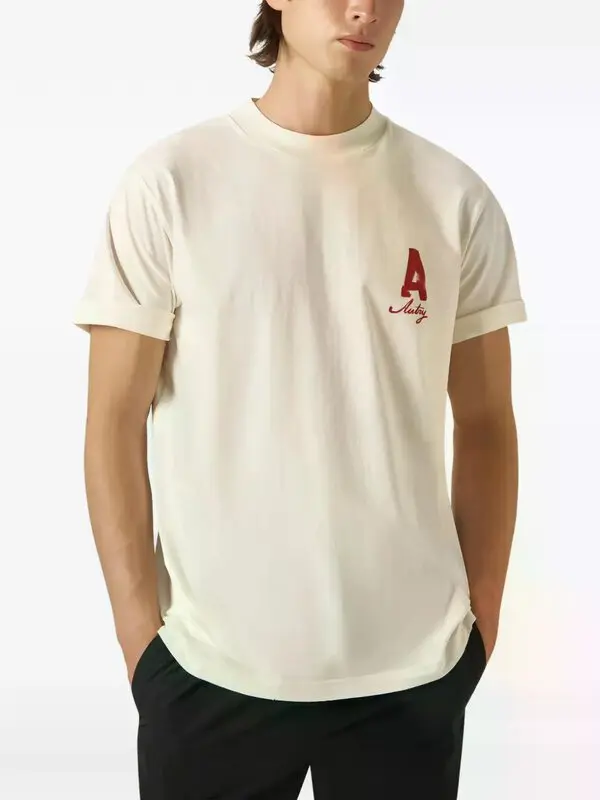 AUTRY Heritage T-shirt With Washed Effect