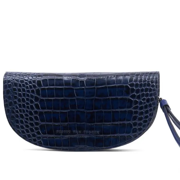 HESTER VAN EEGHEN Mezza Luna M Croco Navy, Navy