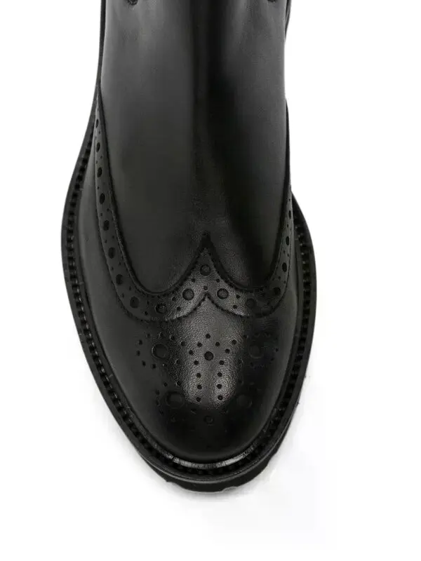 DOUCAL'S Brogue-detail Chelsea Boots