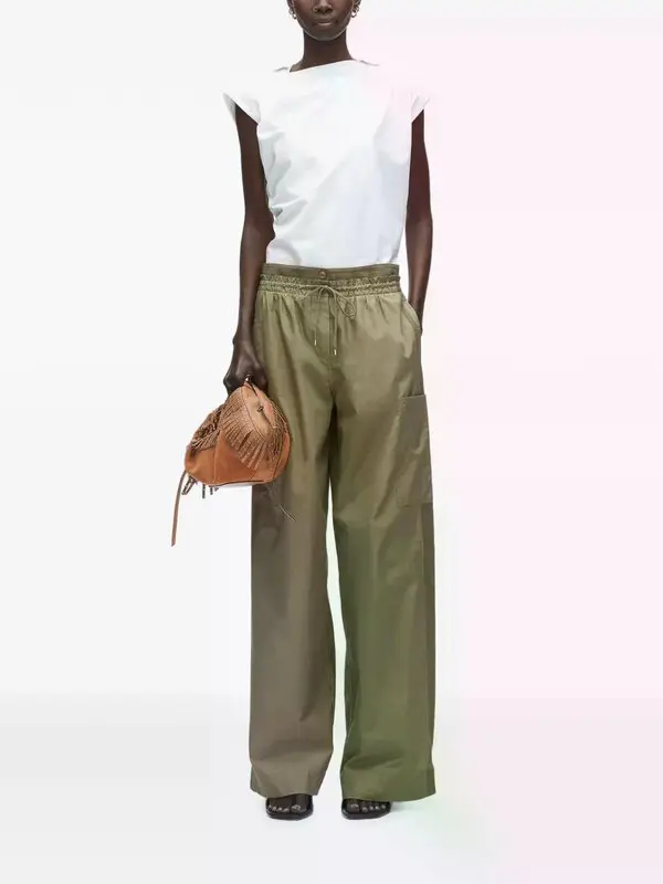3.1 Phillip Lim Double-waistband Poplin Trousers