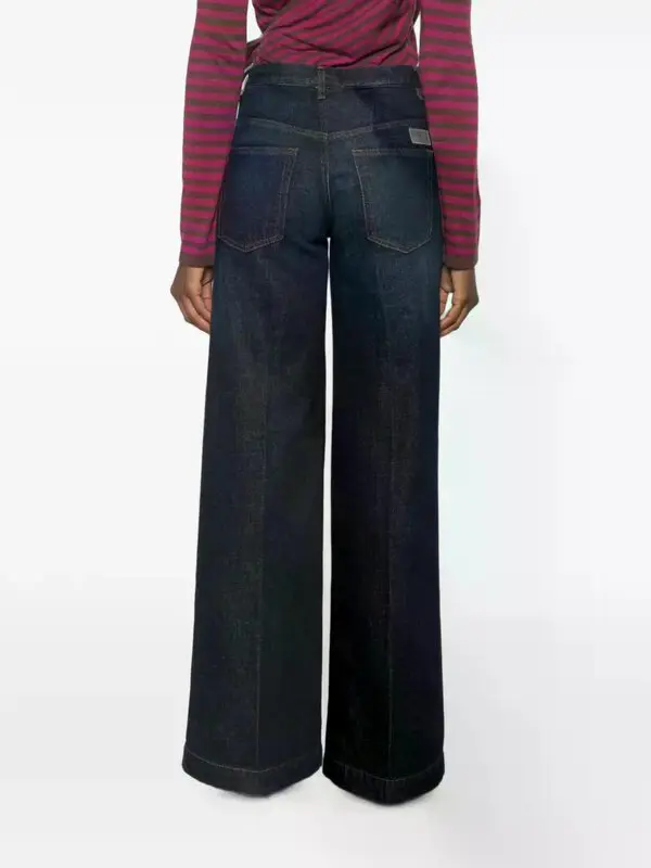 NINE:INTHE:MORNING Nadia Wide-leg Jeans