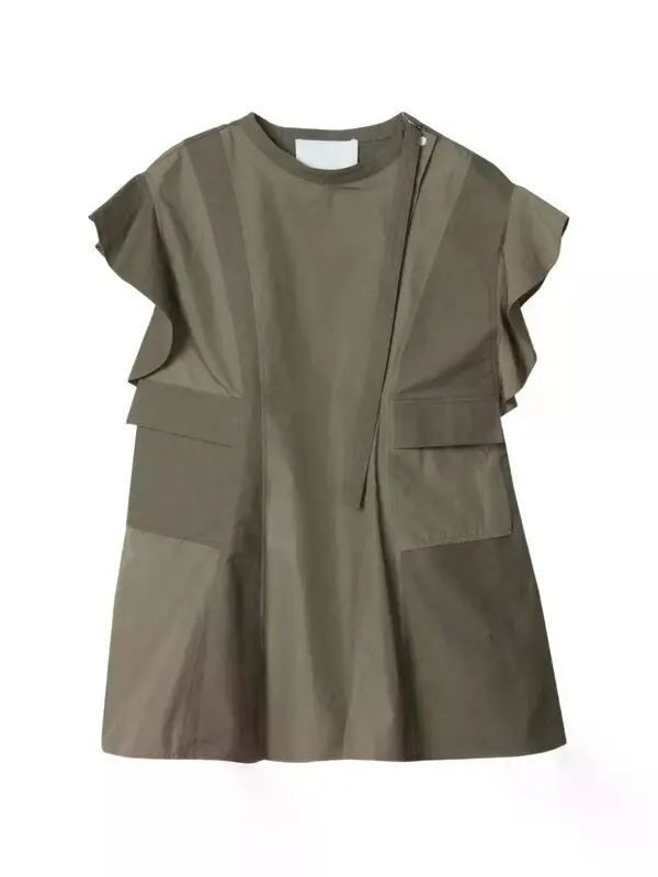 3.1 Phillip Lim Ruffled Blouse - Green