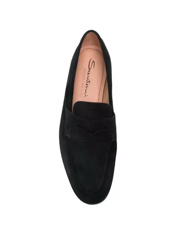 Santoni Carla Suede Loafers