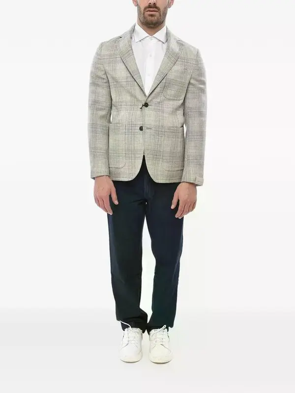 Corneliani Circle Check-pattern Blazer