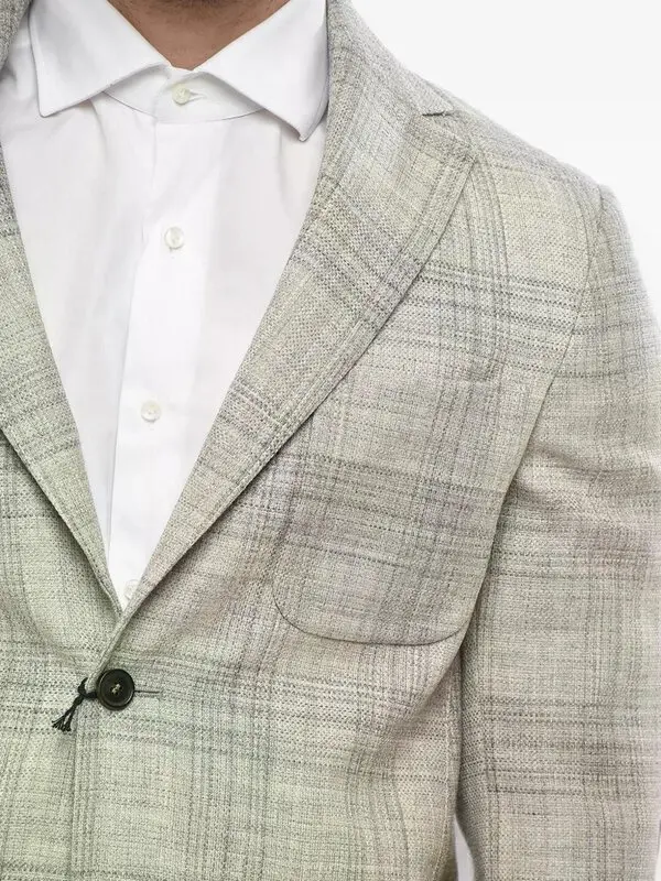 Corneliani Circle Check-pattern Blazer