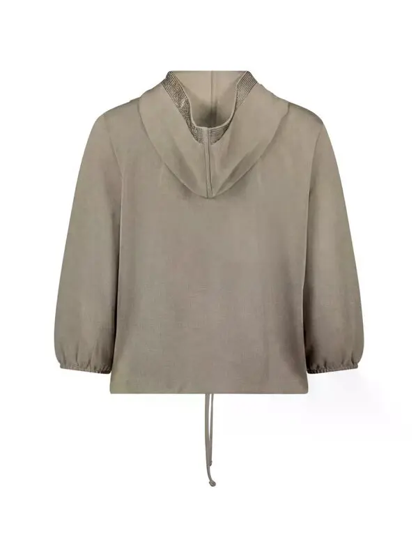 BETTY BARCLAY Sequin-embellished Drawstring Jacket