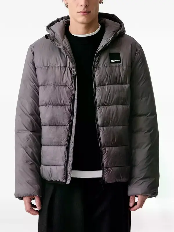 Karl Lagerfeld Padded Jacket - Grey