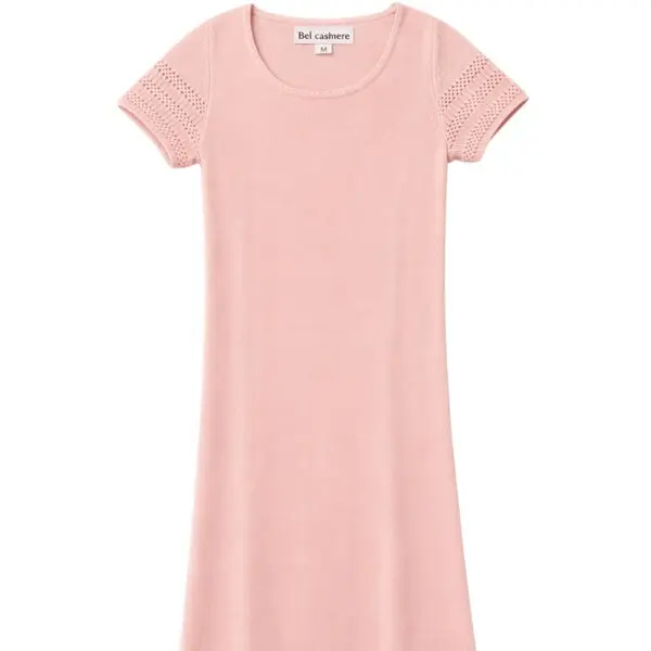 BEL CASHMERE Silk And Cashmere Knit Dress