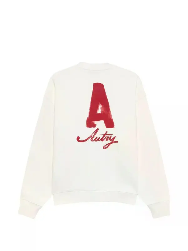 AUTRY Heritage Sweatshirt With Washed Effect
