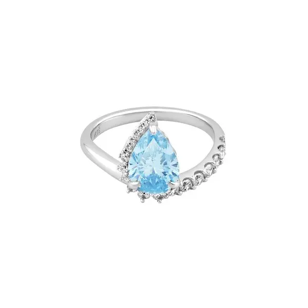 Arte Madrid Casa Real Celeste Ring - Blue