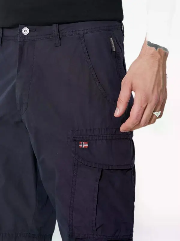 NAPAPIJRI Noto Logo-patch Cargo Shorts