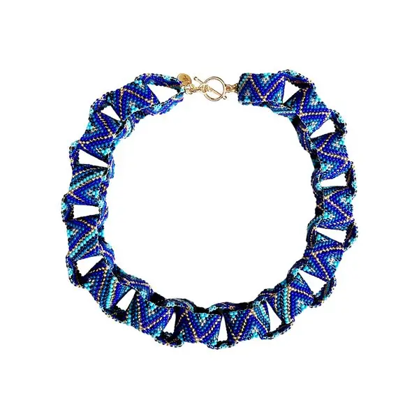 ILIANA ARRAZOLA Beaded Link Necklace