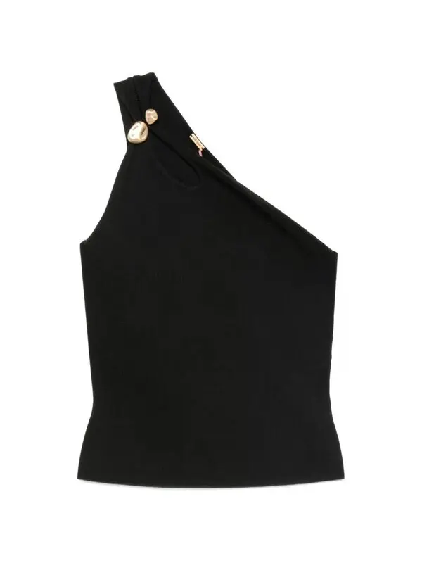 Cult Gaia Anouk One-shoulder Hardware-detail Top