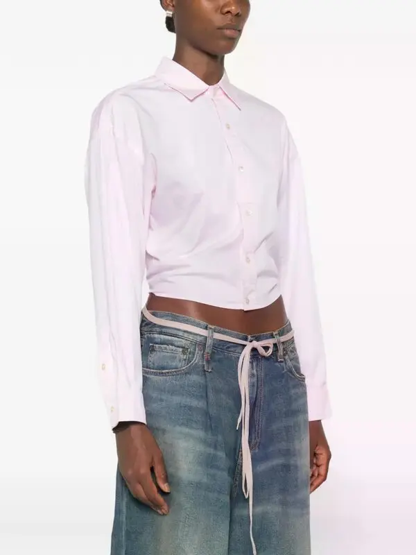 R13 Split-hem Buttoned Shirt