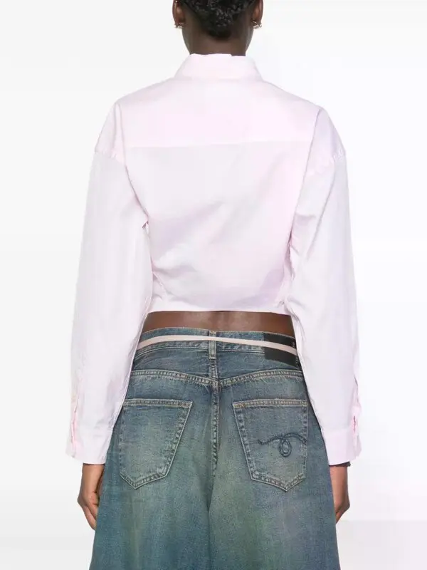 R13 Split-hem Buttoned Shirt