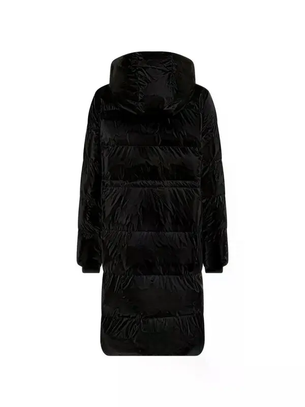 Karl Lagerfeld Long Shiny Puffer Jacket