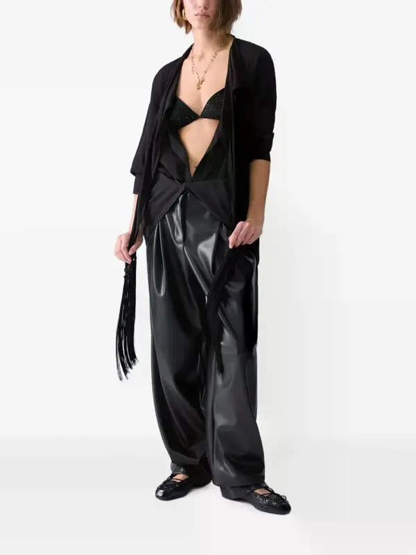 Liu Jo Shirt With Scarf - Black