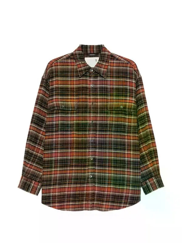 R13 Plaid Buttoned Shirt