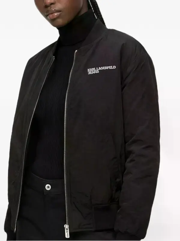Karl Lagerfeld Reversible Bomber Jacket