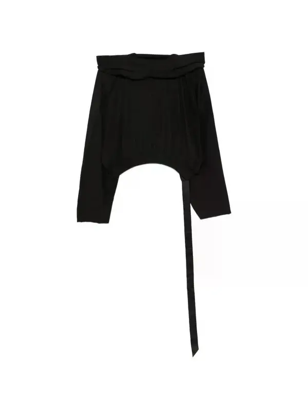 Rick Owens Cropped Hooded Top