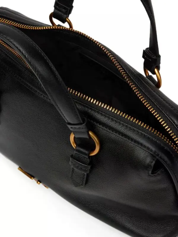 Karl Lagerfeld K/autograph Elongated Bowling Bag - Black