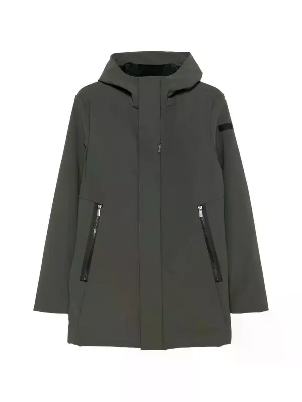 RRD Hooded Zip-up Coat - Green