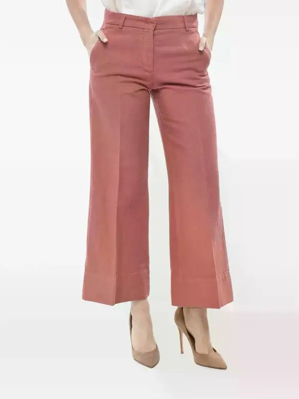 QL2 QUELLEDUE Cropped Tailored Trousers
